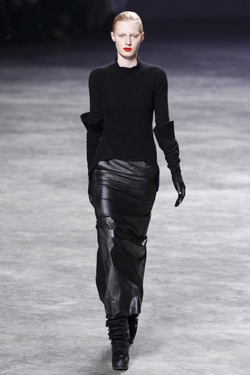 Wearable Trends Rick Owens Rtw Fall 2011 Paris Fashion Week